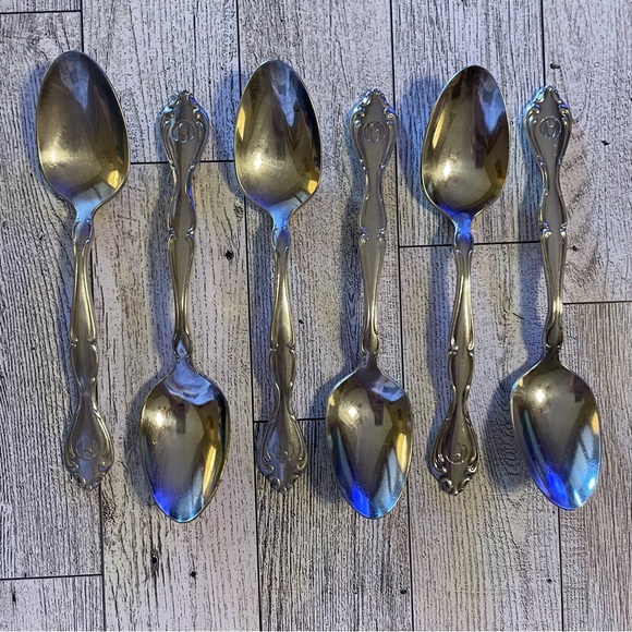 Oneida | Dining | Vintage Oneida Silverware 6 Spoons From Crown Center ...
